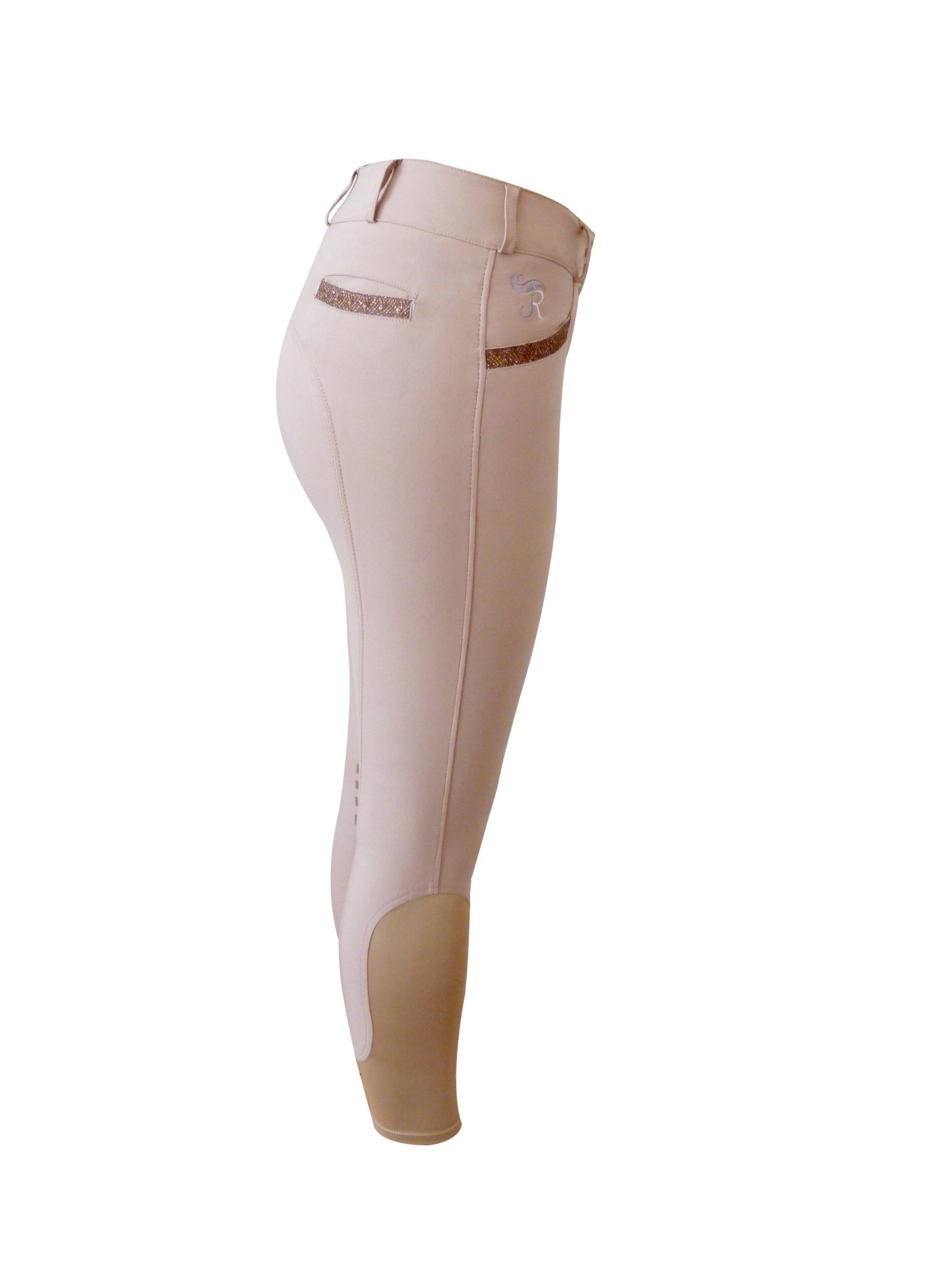 Beige Pants Side View – ShowRiders